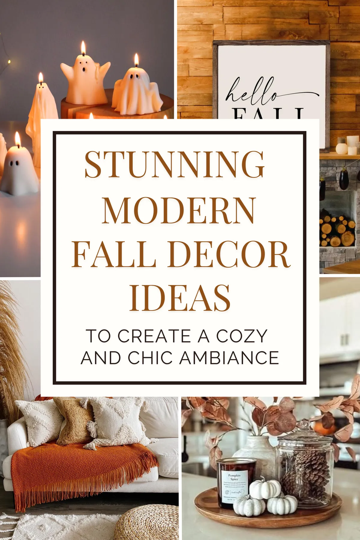 Stunning Modern Fall Decor Ideas For Your Living Room